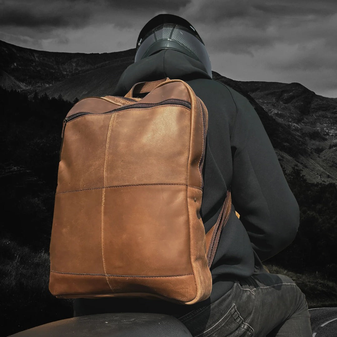 Revs Your Heart: Top 3 Leather Backpacks Perfect for Bike Riders In 20
